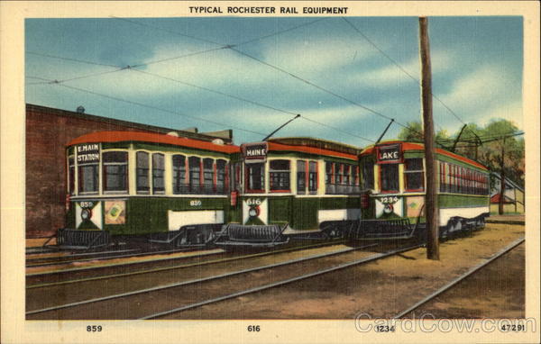Typical Rochester Rail Equipment New York