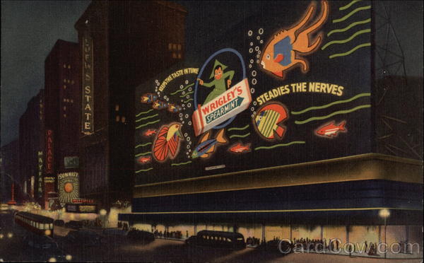 Wrigley Sign, Times Square New York, NY