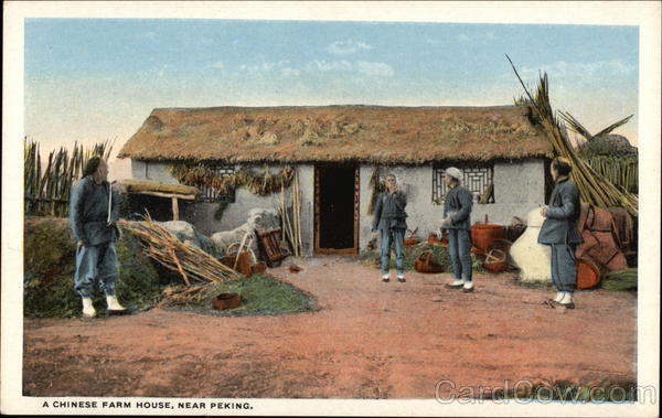A Chinese Farm House Peking, China