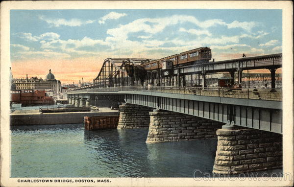 Charlestown Bridge Boston, MA
