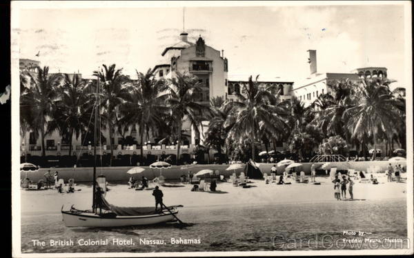 The British Colonial HOtel Nassau, Bahamas Caribbean Islands