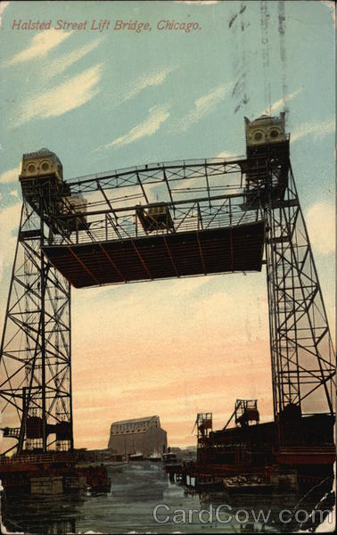 Halsted Street Lift Bridge Chicago, IL