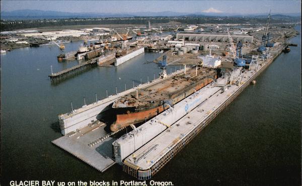 Port of Portland's Dry Dock 4 Oregon