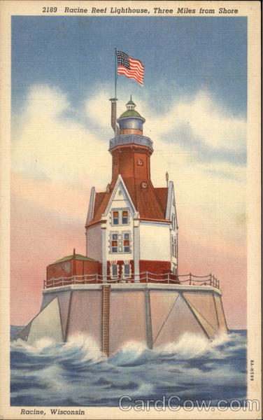 Racine Reef Lighthouse Wisconsin