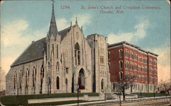 St. John's Church and Creighton University Omaha, NE