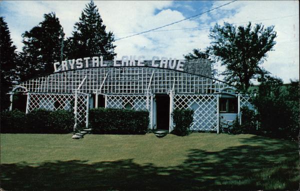 Entrance to Crystal Lake Cave Dubuque, IA