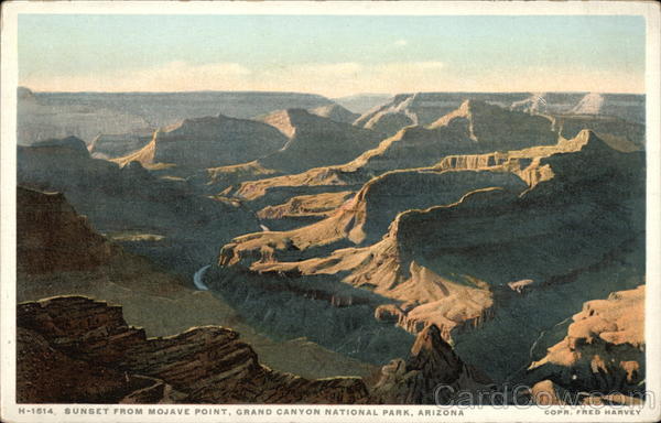 Sunset from Mojave Point Grand Canyon National Park