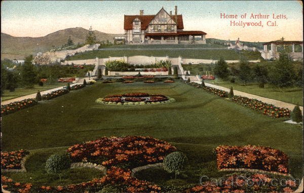 Home of Arthur Letts Hollywood, CA