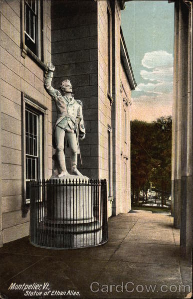 Statue of Ethan Allen Montpelier, VT