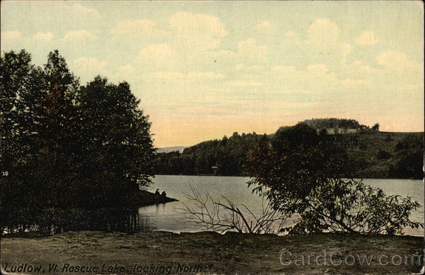 Rescue Lake, looking North Ludlow, VT