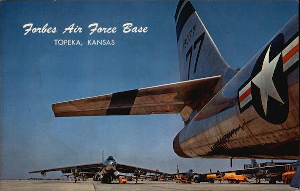 On the Flight Line at the Forbes Air Force Base Topeka, KS