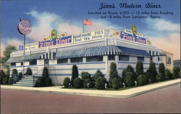 Zinn's Modern Diner Reading, PA
