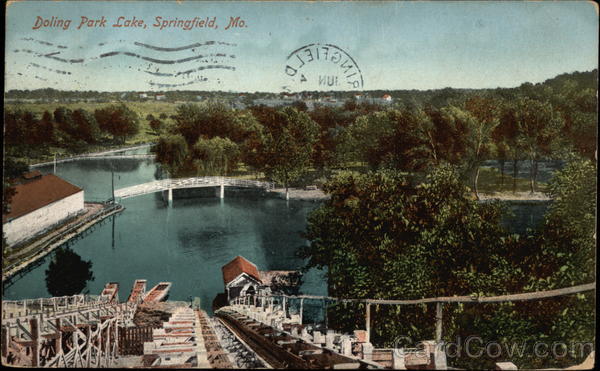 View Over Doling Park Lake Springfield, MO