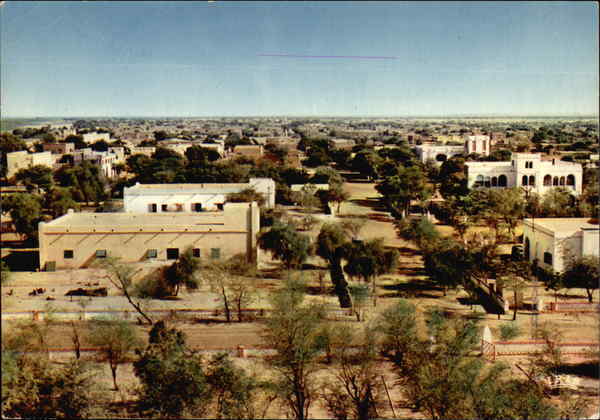 General View of Town and Countryside Mali Africa