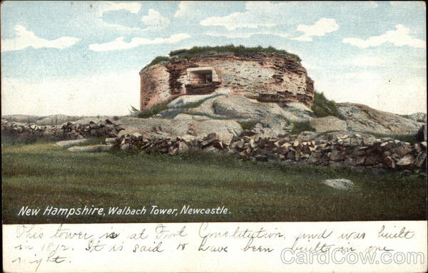 View of Walbach Tower New Castle, NH View of Walbach Tower New Castle, NH