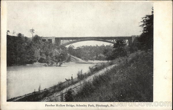 Panther Hollow Bridge, Schenley Park Pittsburgh, PA