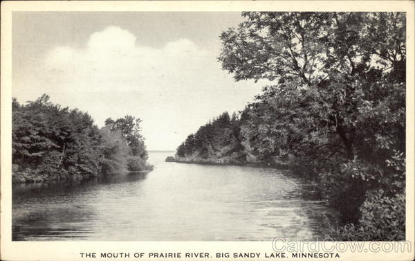 The Mouth of Prairie River, Big Sandy Lake McGregor, MN