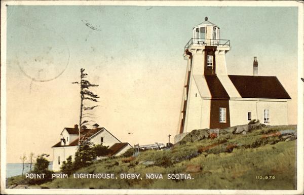 Point Prim Lighthouse Digby, NS Canada Nova Scotia