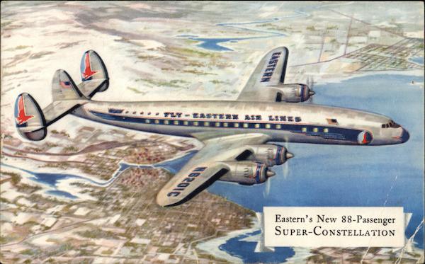 Eastern's New 88-Passenger Super-Constellation Aircraft