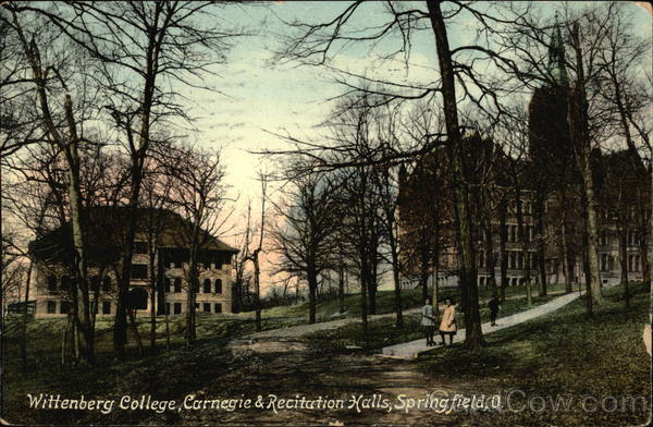 Wittenberg College, Carnegie & Recitation Halls Springfield, OH