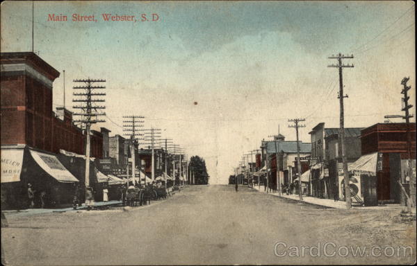 Main Street View Webster, SD