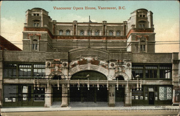 Vancouver Opera House British Columbia Canada
