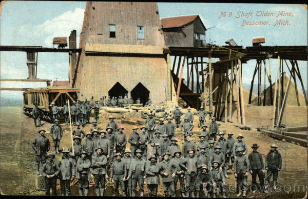No. 9 Shaft Tilden Mine Bessemer, MI