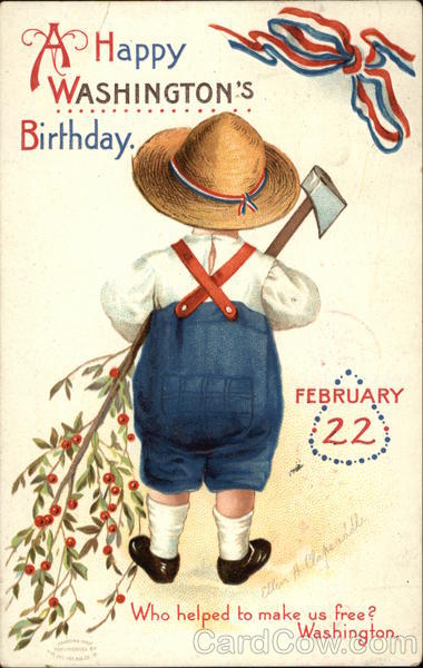 A Happy Washington's Birthday President's Day
