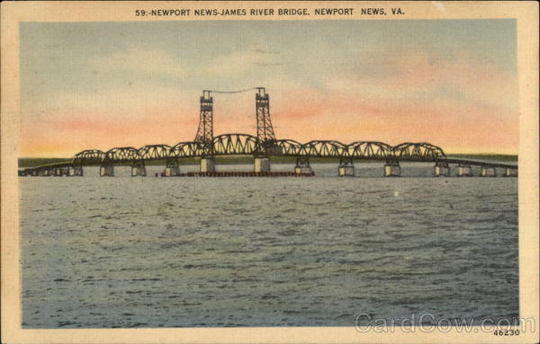 Newport News-James River Bridge Virginia