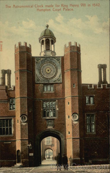 Hampton Court Palace - Astronomical Clock London, England