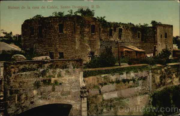 Casa de Colon Ruins Santo Domingo, Dominican Republic Caribbean Islands