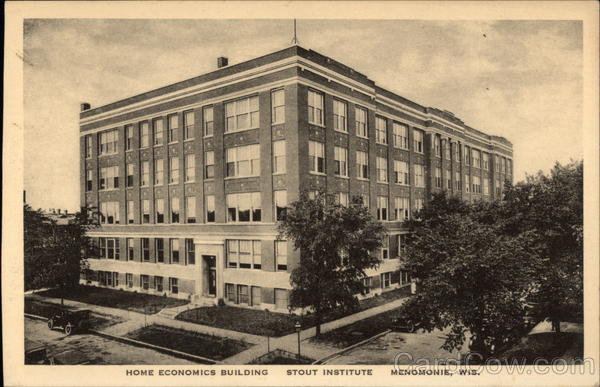 Home Economics Building - Stout Institute Menomonie, WI