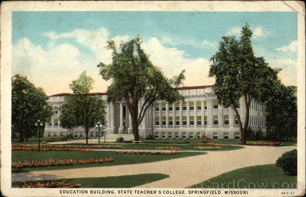 Education Building, State Teacher's College Springfield, MI