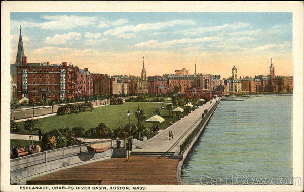 Esplanade, Charles River Basin Boston, MA