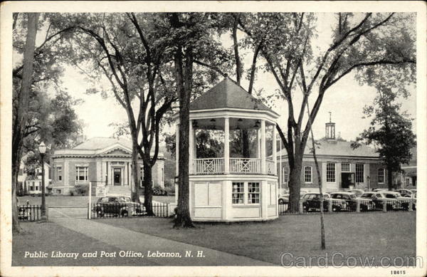 Public Library and Post Office Lebanon, NH