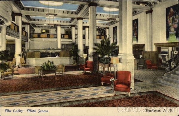 Hotel Seneca - The Lobby Rochester, NY
