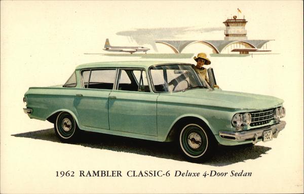 1962 Rambler Classic-6 Deluxe 4-Door Sedan Cars