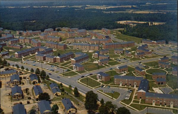 Aerial View of Fort Meade Heights Maryland