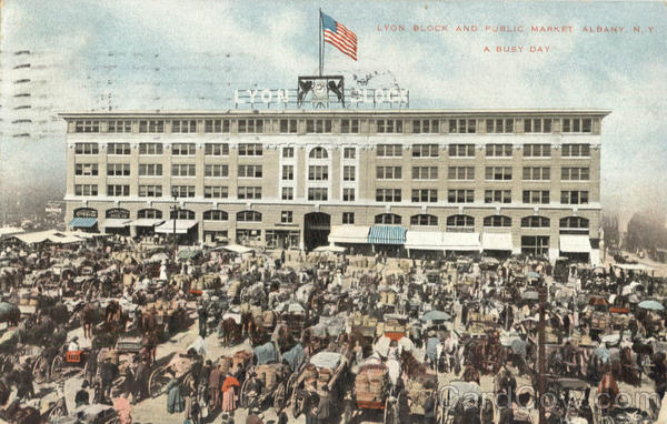 Lyon Block And Public Market Albany, NY