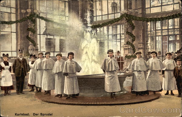 Der Sprudel Karlsbad, Germany