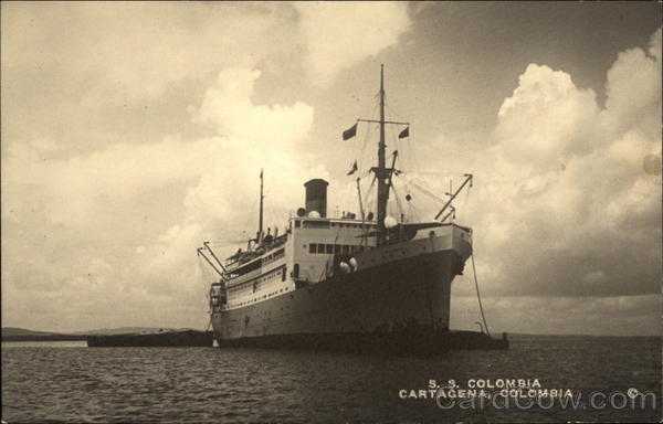 S.S. Colombia Cartagena, Colombia South America