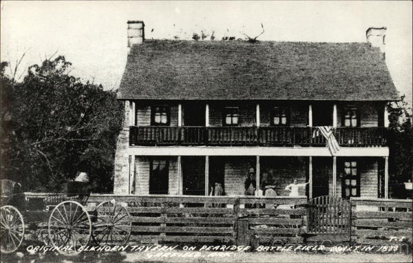 Original Elkhorn Tavern on Pea Ridge Battlefield Garfield, AR