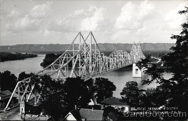 Black Hawk Bridge Lansing, IA