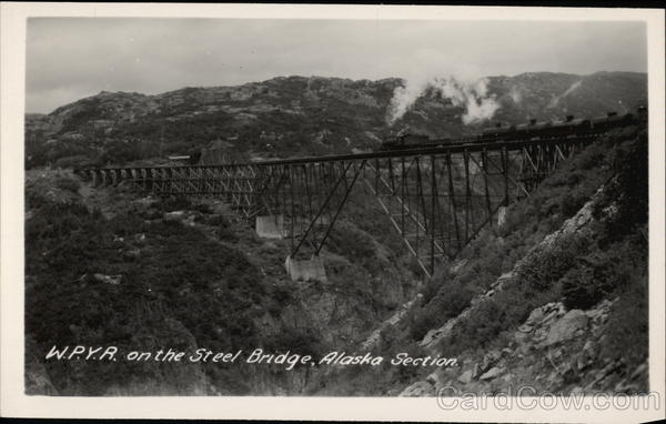 WPYR on the Steel Bridge, Alaska Section Railroad (Scenic)