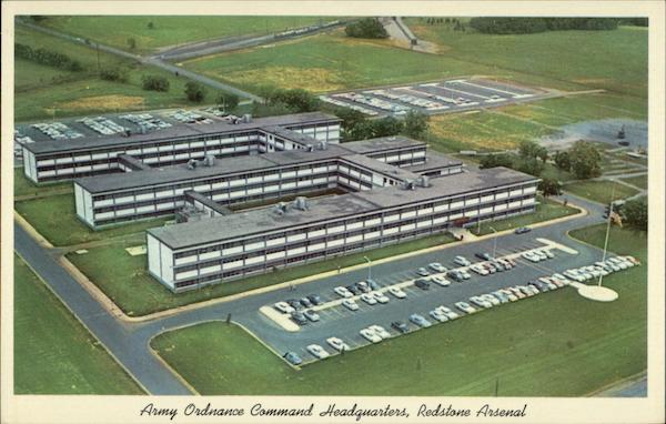 Army Ordnance Command Headquarters Redstone Arsenal, AL
