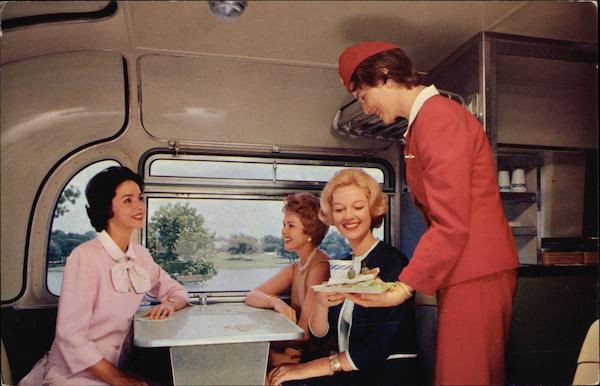 Continental Trailways Golden Eagle Buses