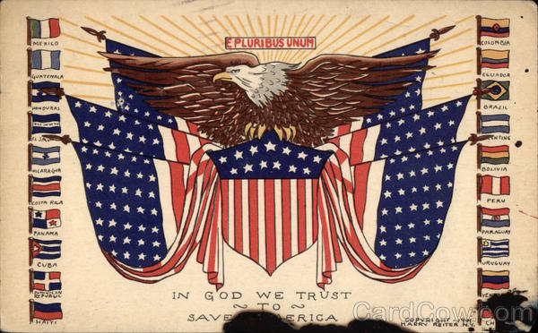 In God We Trust to Save America Patriotic