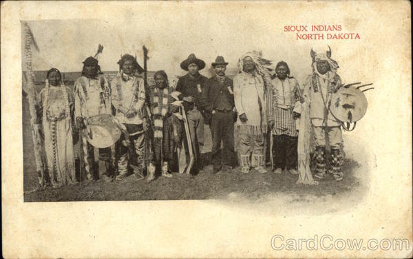 Sioux Indians North Dakota Native Americana