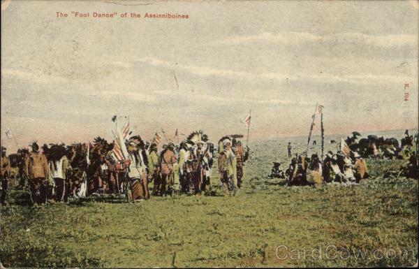 The "Fool Dance" of the Assinniboines Native Americana