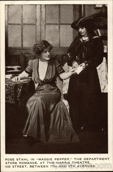 Rose Stahl in "Maggie Pepper" Actresses